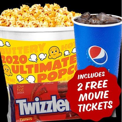Marcus Theatres. Popcorn Fanatic Package